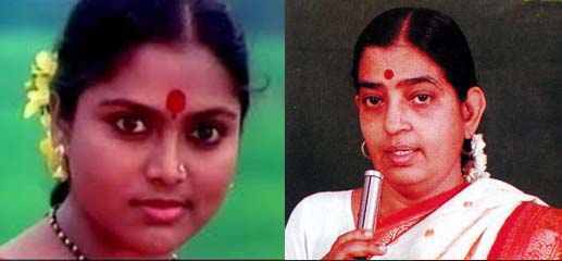 P.Susheela: P.Susheela Sings to Actress Saritha