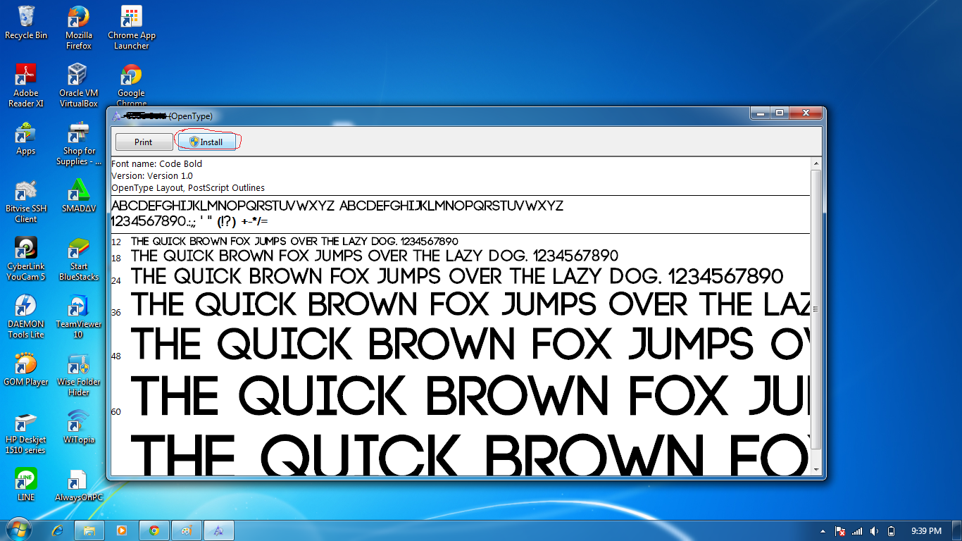 Berbagai Langkah Install Font pada Windows 7/8 | Kilat Ilmu