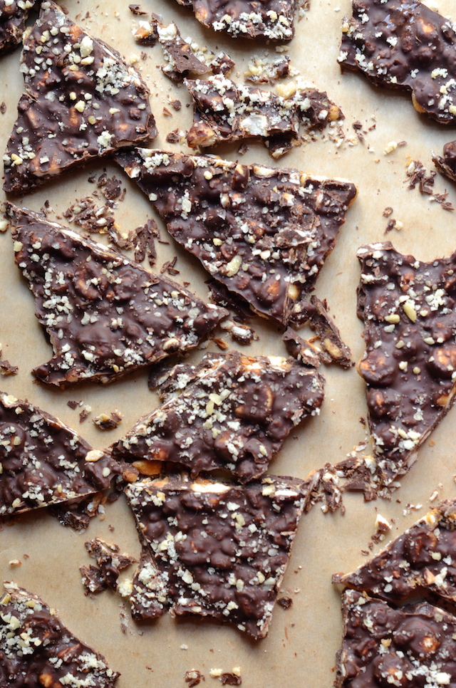 Pop Bark! (Corn Nut & Popping Sugar Chocolate Bark) - Always Order Dessert