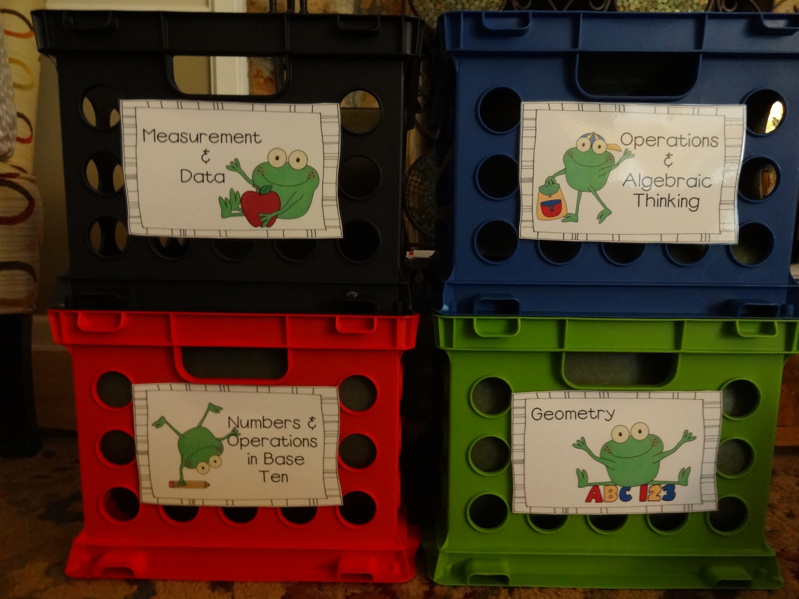 I'm Just Saying...: Organizing My Daily 5 Math Work Stations