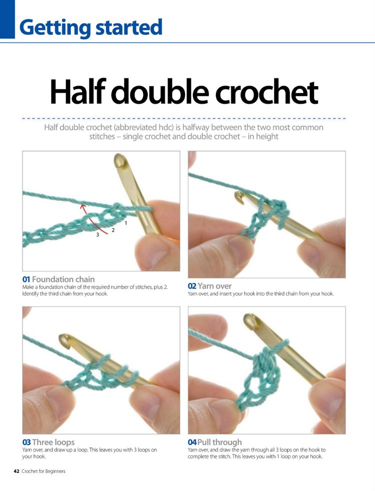 Crochet for beginner magazine | knitting and crochet