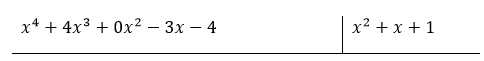 Polinômios - Divisão e o algoritmo de Briot-Ruffini