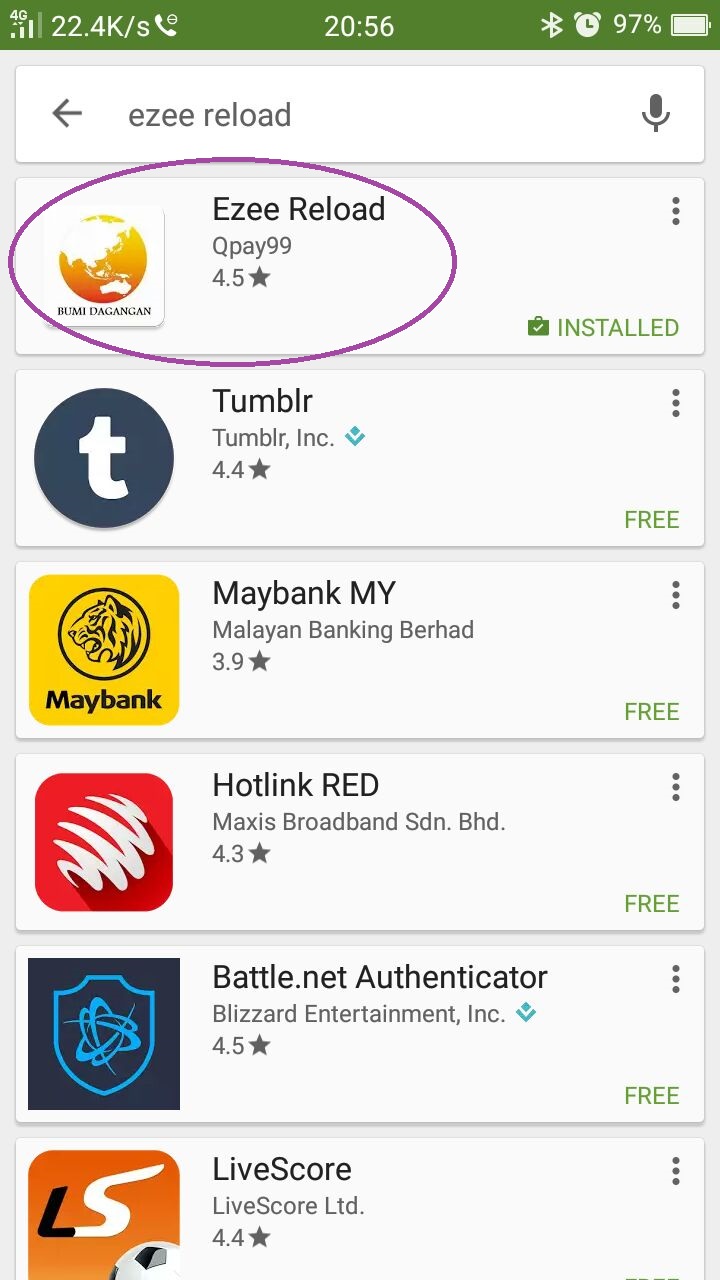 EZEE RELOAD - TOPUP - PIN - BAYAR BIL: EASY RELOAD - MOBILE RELOAD ...