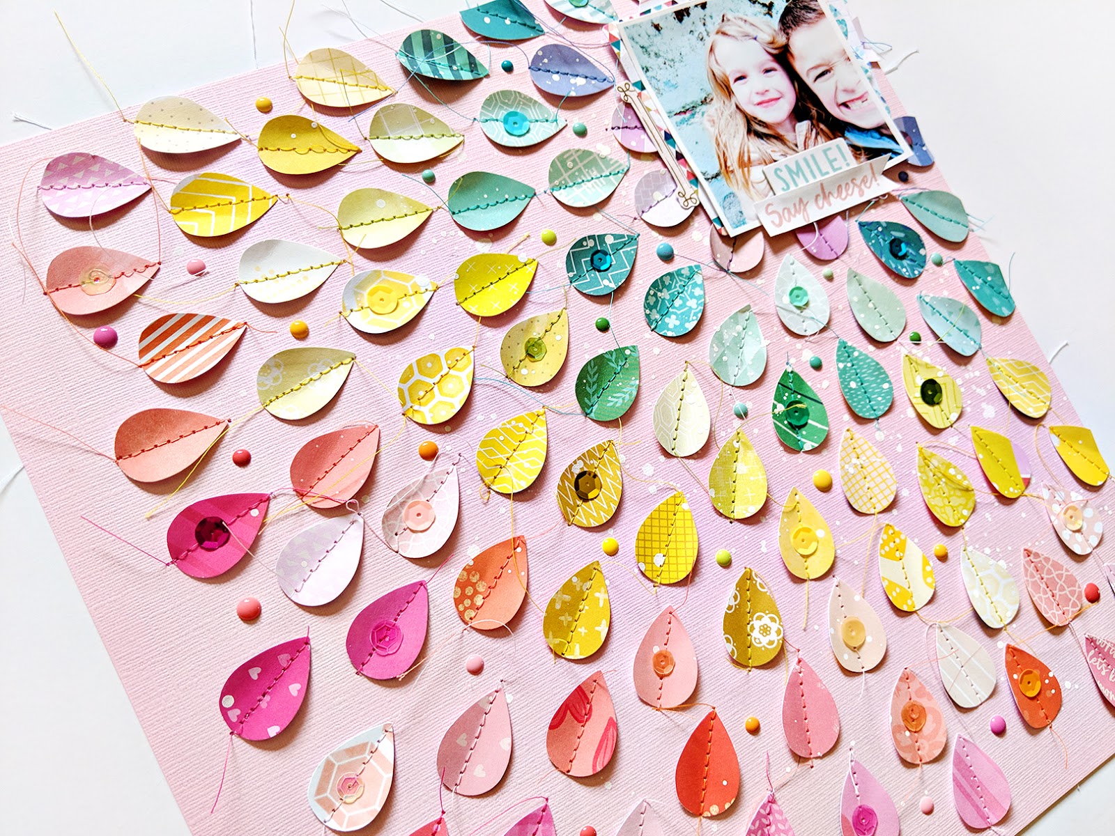 Say Cheese! Layout for iNSD at Scrap Gals | Paige Taylor Evans