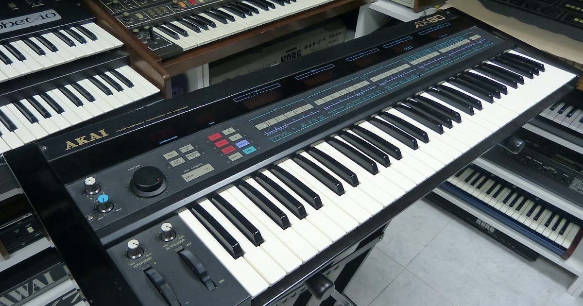 MATRIXSYNTH: Akai AX80 Analog Polyphonic Synthesizer