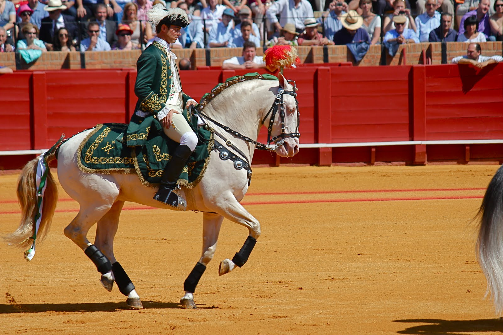 My Spanish Adventures: La vida sevillana: Rejoneo (Bullfight on Horseback)