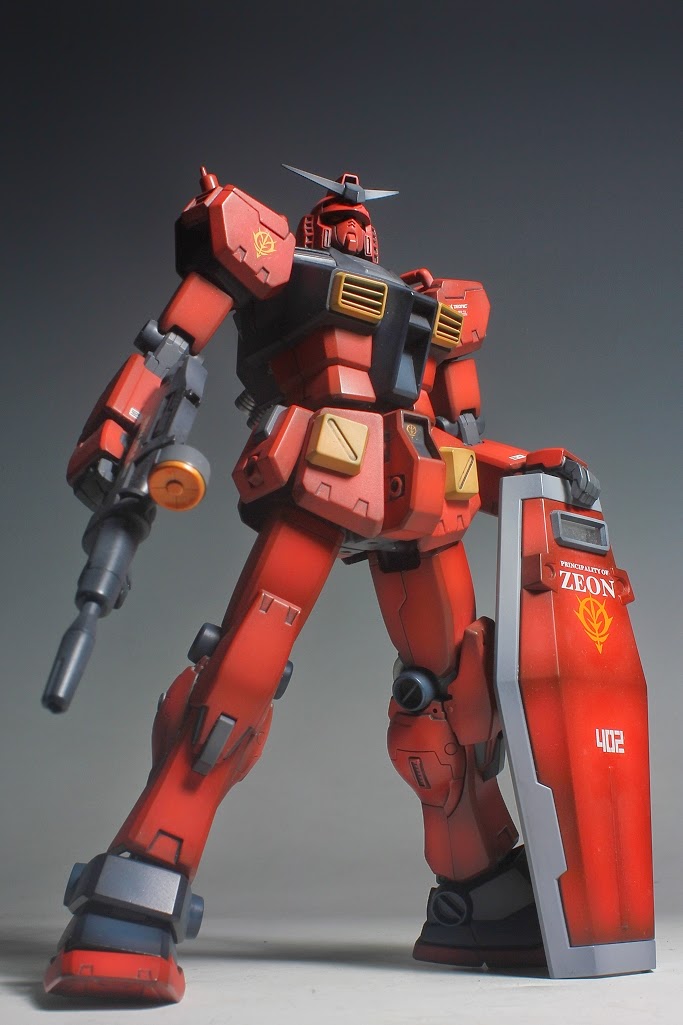 MG 1/100 RX-78-2 Gundam Ver.Ka "Red Blitz Johnny Ridden Custom" Painted ...