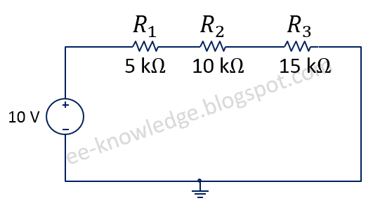 Ohm's Law: Circuit Problem No 1 with Solution - EE Search Engine
