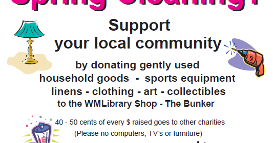 War Memorial Library: Bunker - Spring Cleaning