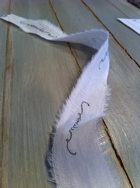 You Could Make That: VINTAGE PRINTED RIBBON TUTORIAL AND A GIVEAWAY!