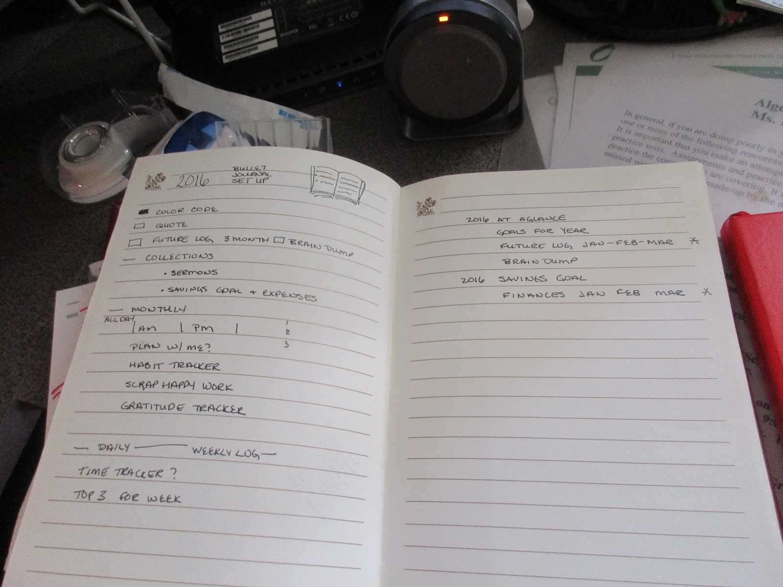 Anne of Alamo: Bullet Journaling My Way-Battle Plans