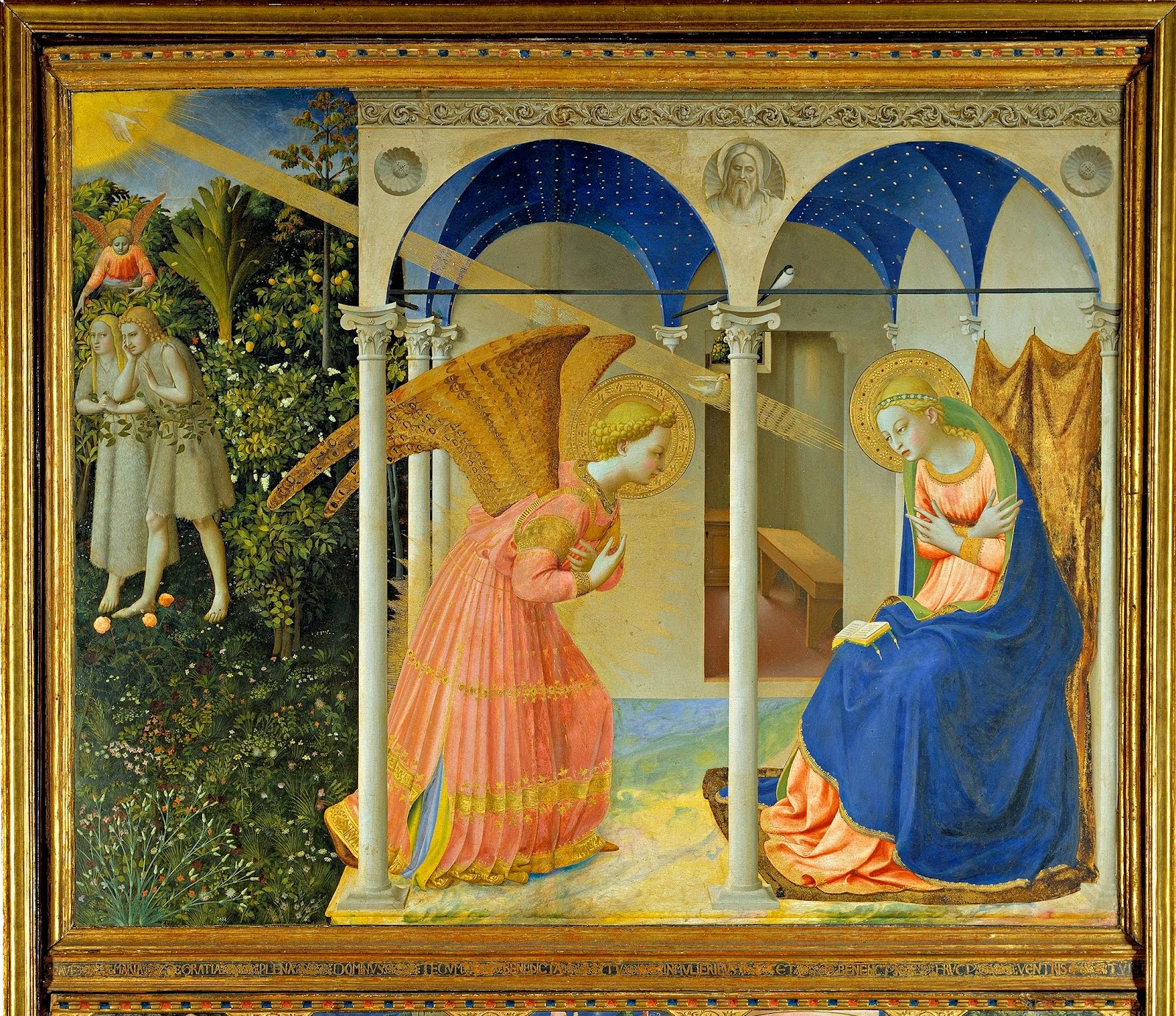 Annunciation_Prado_ca-1426.jpg (1600×1383) | Fra angelico, The ...