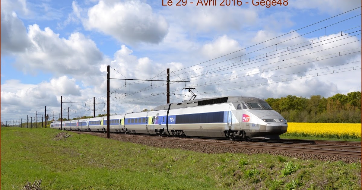 Mes passions, mes collections: Le TGV Limousin - Centre - Nord sur la Beauce