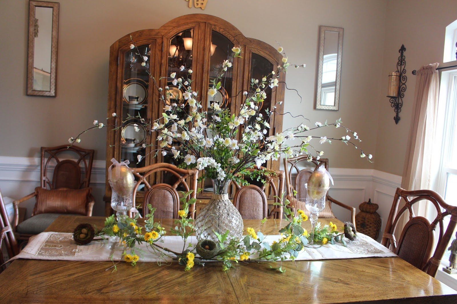 Designs by Pinky: Easter Dining Table
