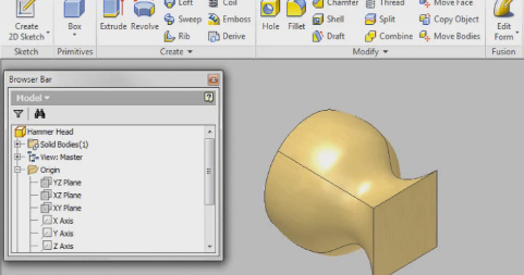 Autodesk Inventor Basic Tutorial || Loft Feature | Autodesk Inventor