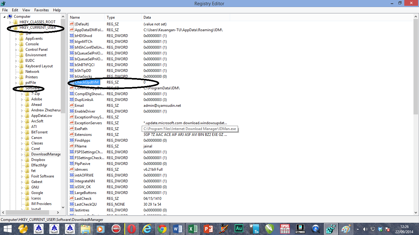 Cara Menghilangkan Fake Serial Number IDM - Sekedartrick