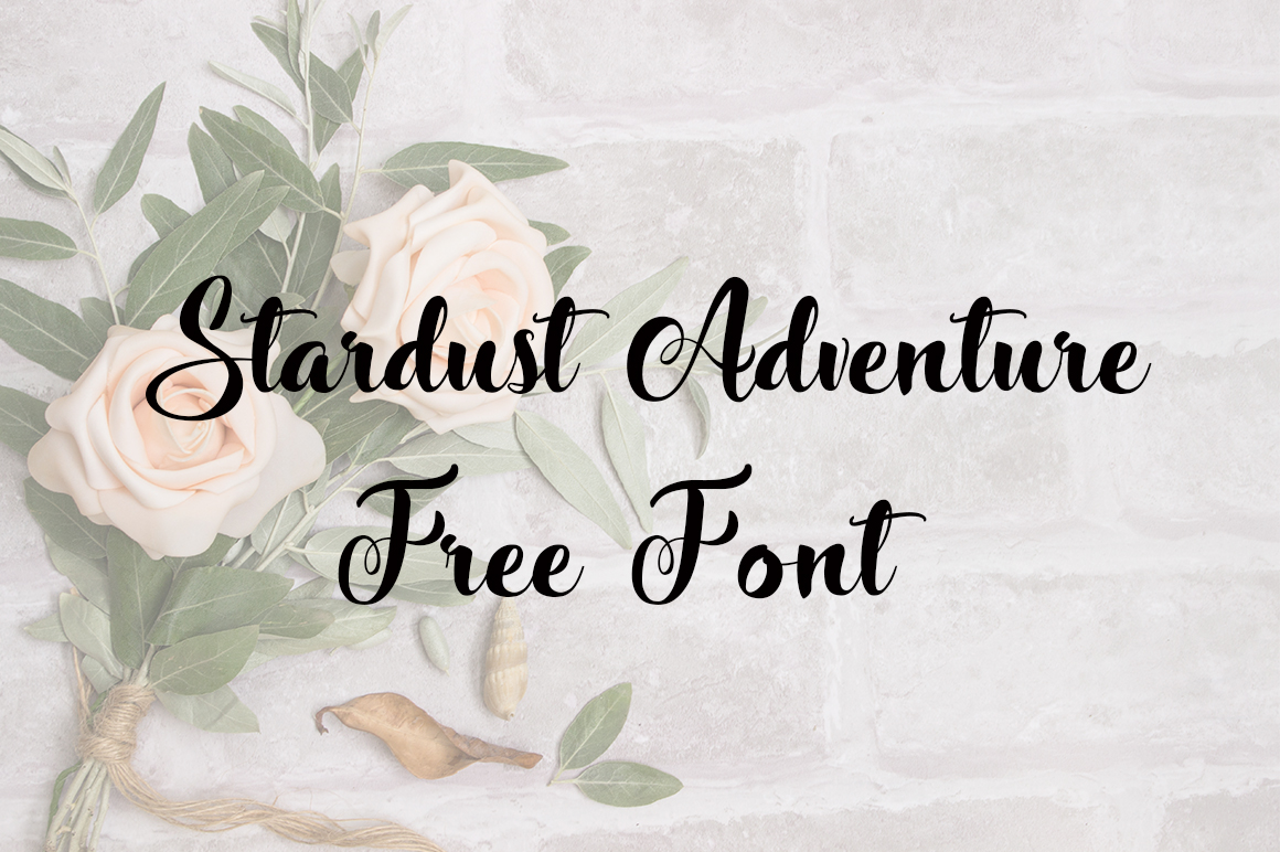 DLOLLEYS HELP: Stardust Adventure Free Font