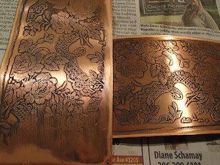 Karmic Confetti: K-etching Up - Etching Copper