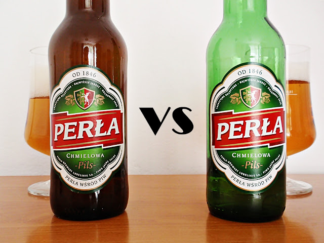 OKO W OKO - Perła Chmielowa (brązowa butelka) vs Perła Chmielowa ...