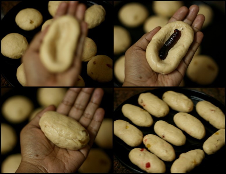 Nan's yum-yums!: Jam Bun Rolls