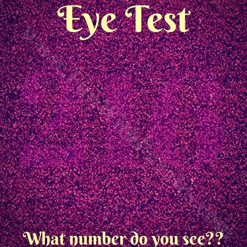 Eye Test What Number Do You See Eye Test What Number Do You See
