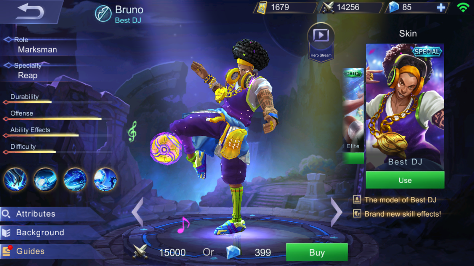 Kata-Kata Yang Diucapkan Hero Bruno Di Mobile Legends