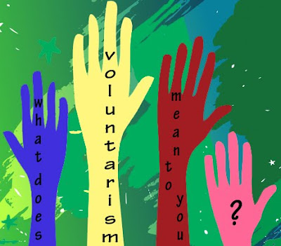 GLOBE IN THE MIRROR: Facebook event: WHAT DOES VOLUNTARISM MEAN TO YOU?