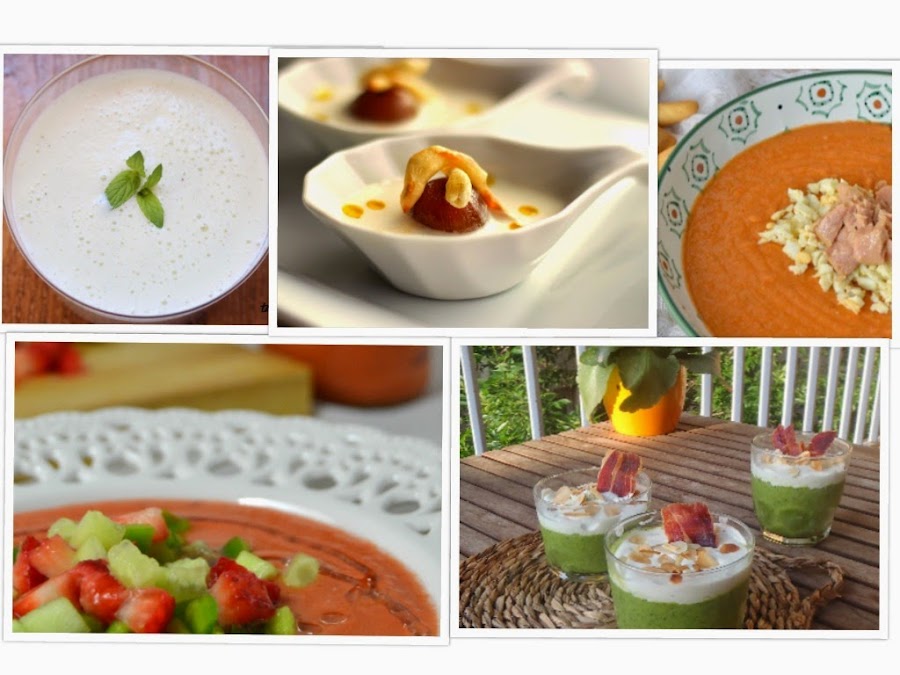 Entrantes-sopa fresquitos para el calorcito: recetas variadas y ...