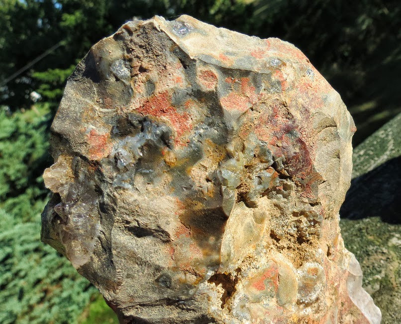 Archaeology of Portable Rock Art: A bird sculpture with a quartz ...