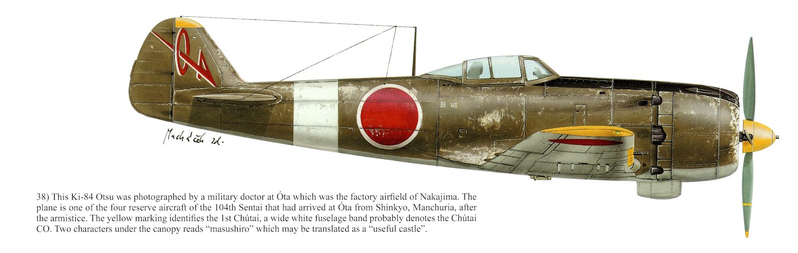 WildEagles: Nakajima Ki-84 "Hayate" (Frank) - Decals and markings pt. 2 ...