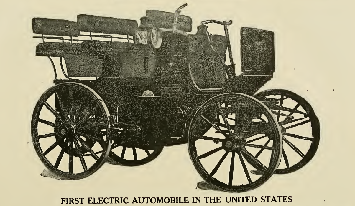 Automóvel eléctrico com autonomia de 200km ... em 1906