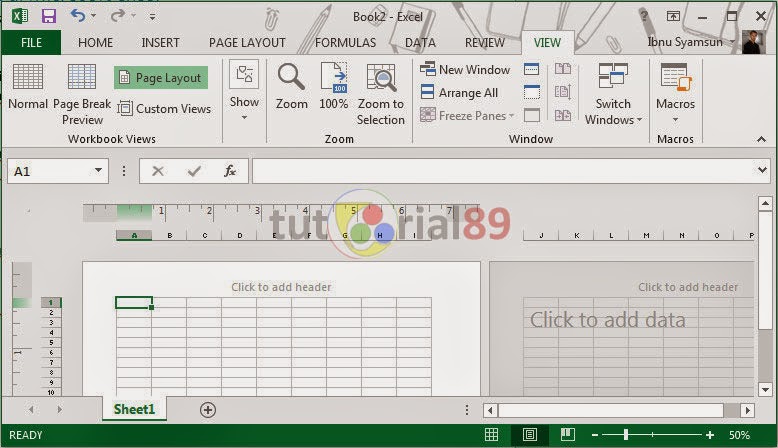 Cara Setting Page Layout Di Microsoft Excel - belajar microsoft excel