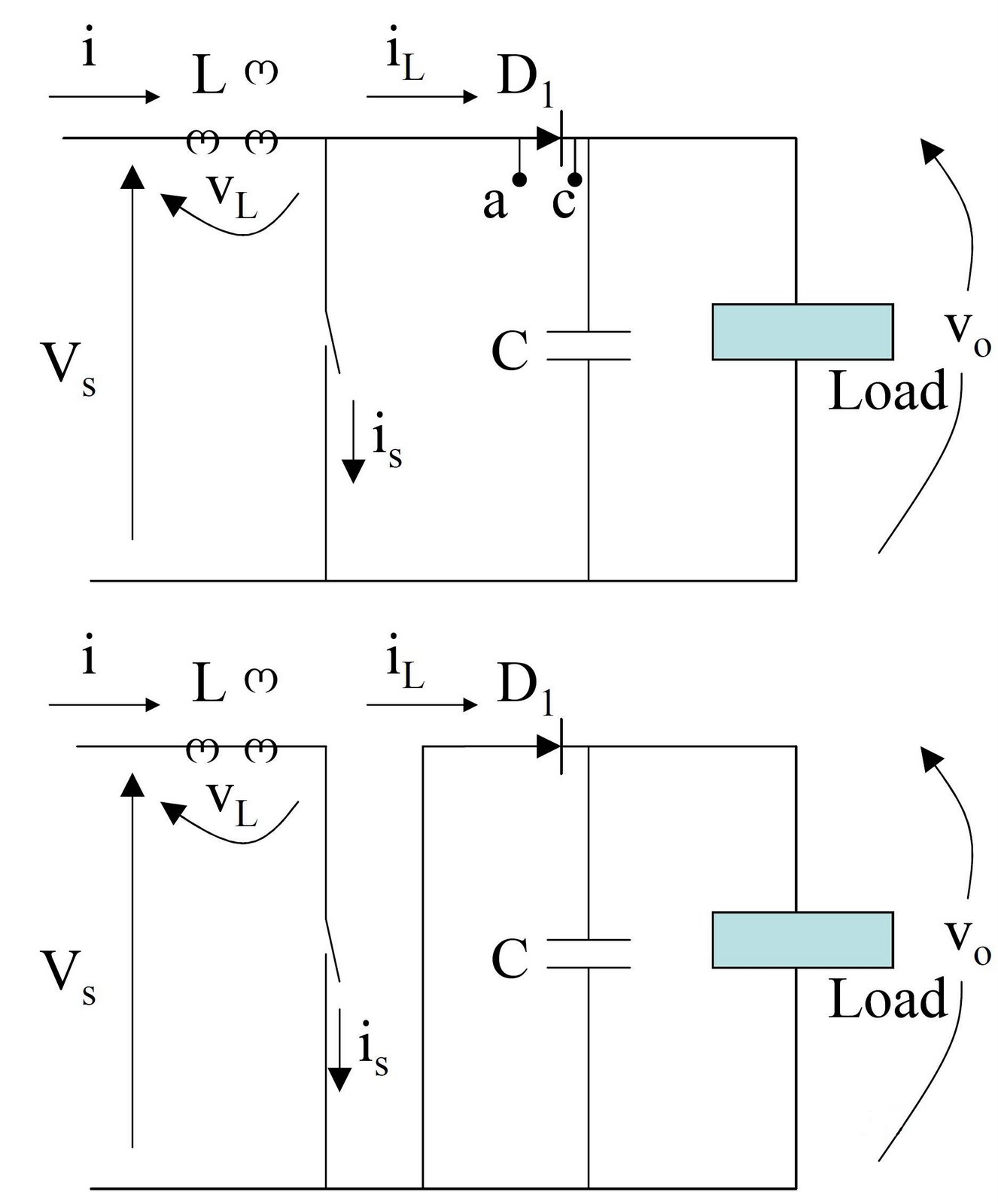 Boost Regulators – analysis of switch closed - Power, Electronic ...