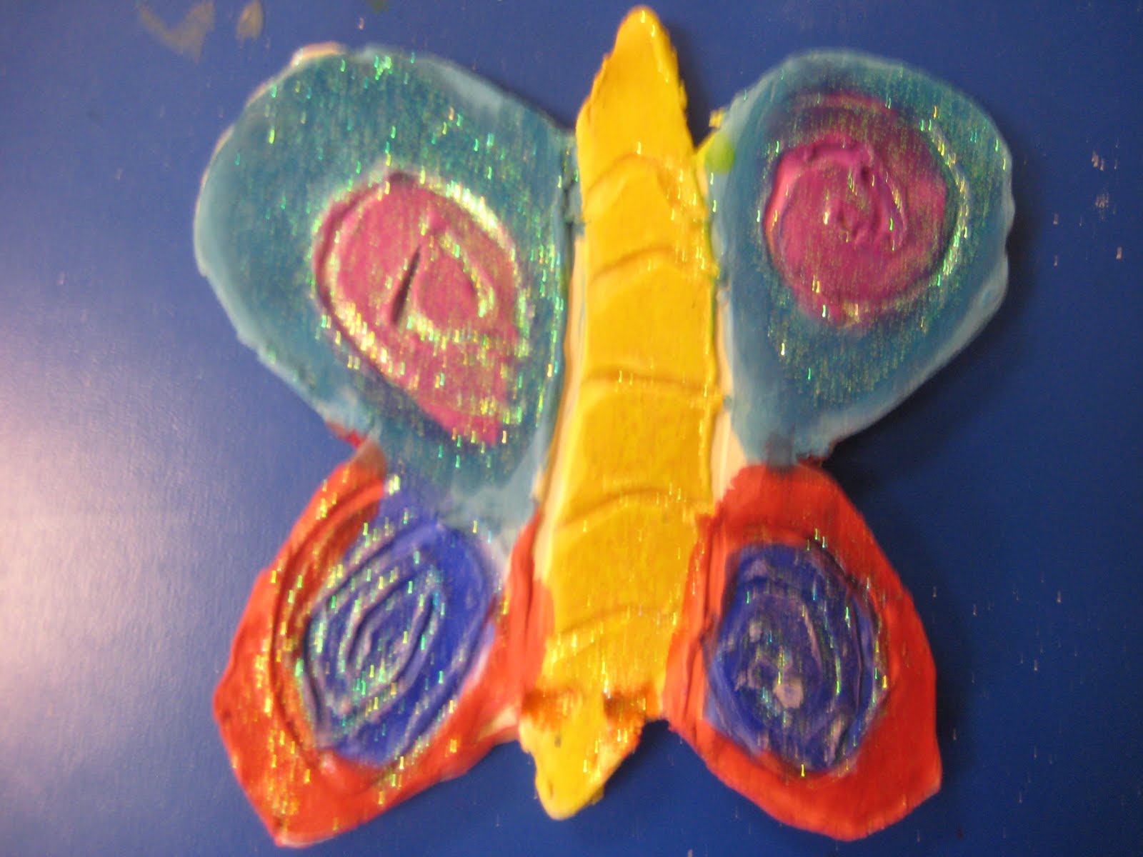 Why Walk When You Can Fly?: First Grade Clay Butterflies