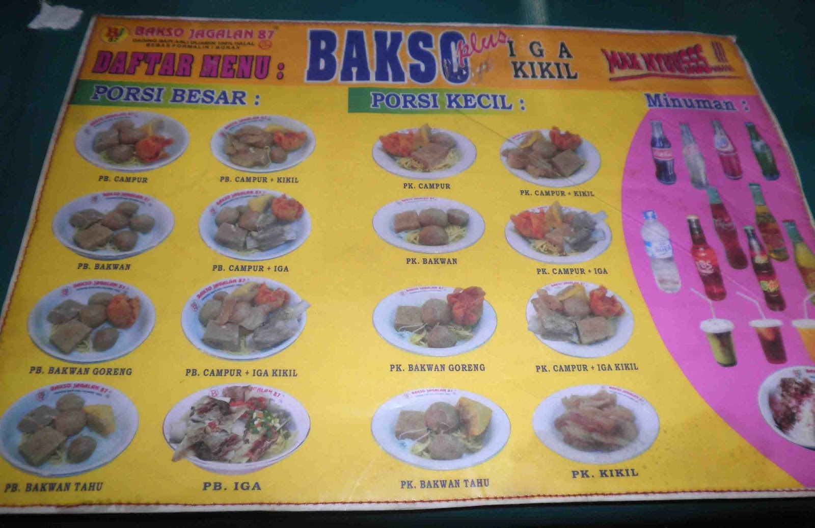 Baking and Recipe: BAKSO DI SURABAYA