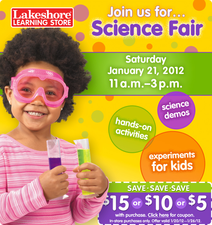 Play For a Day: Lakeshore Learning: Science Fair