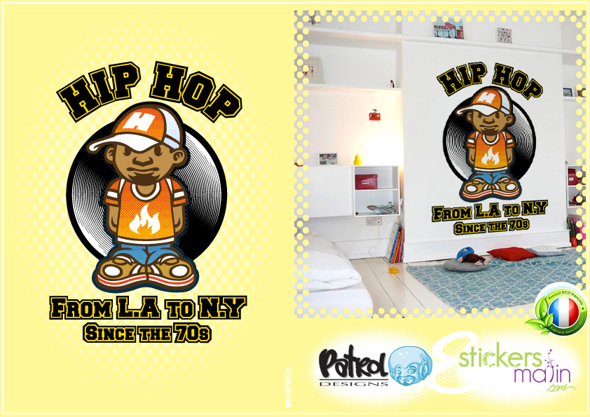 Stickers Designs: Stickers Hip Hop tribute