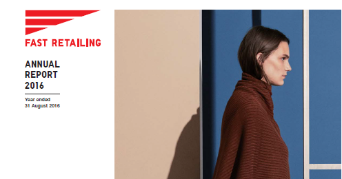 Fast Retailing annual report 2016