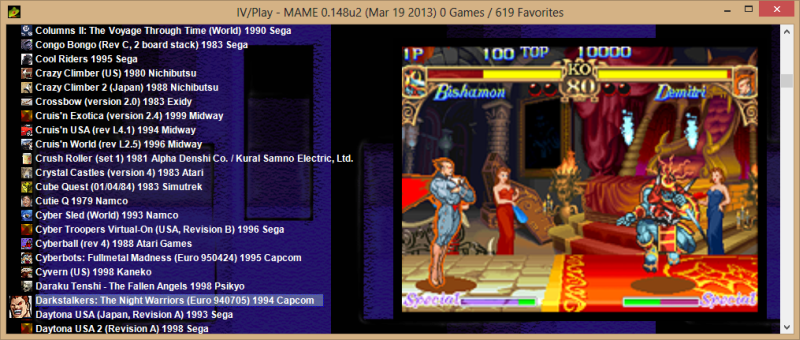 MameUI v0.148u2 - EmuCR