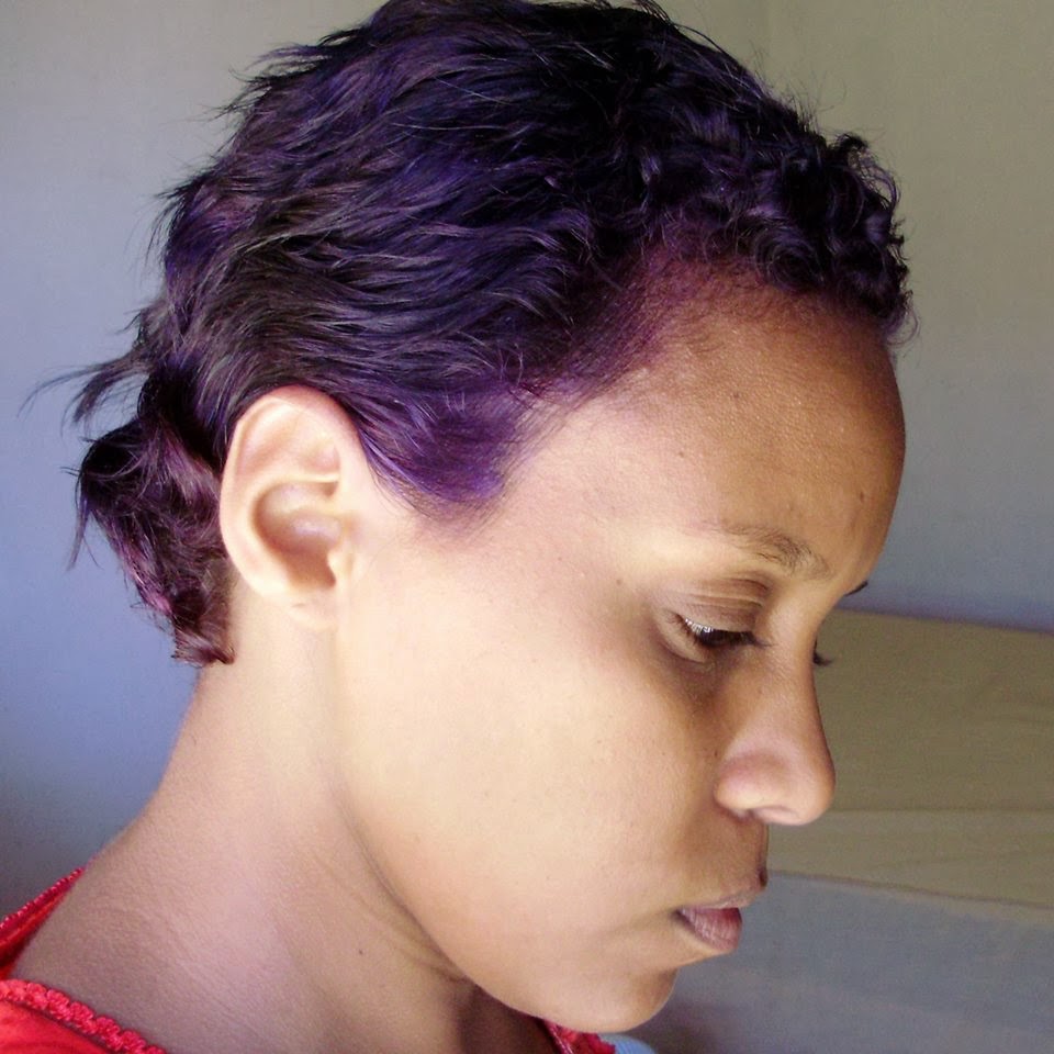 Blog da Pri: Cabelo Roxo