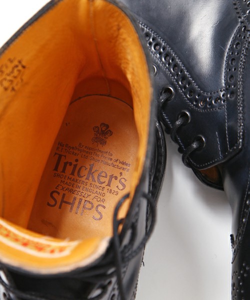 WEAR DIFFERENT: Tricker’s for SHIPS 35th SPECIAL EDITION