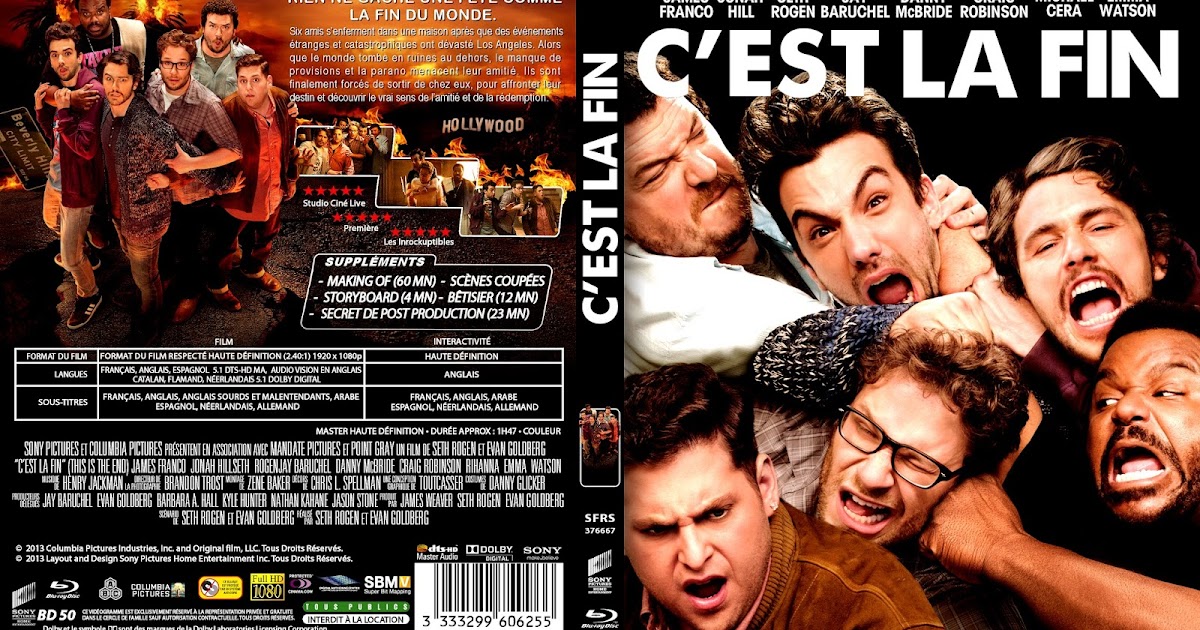 BLU-RAY JAQUETTES BLU-RAY: C'est la fin