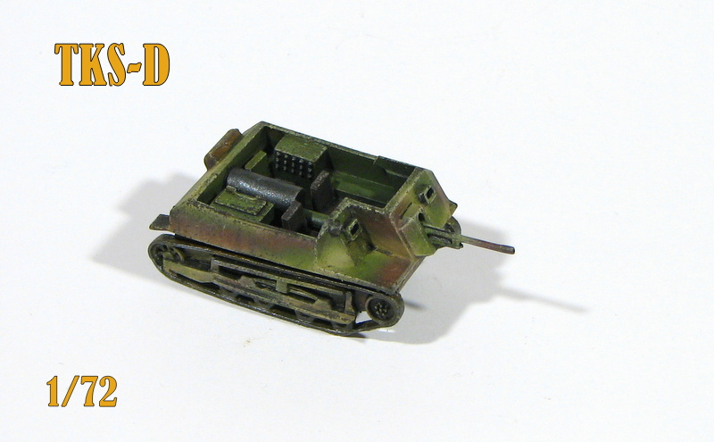 Gulumik Military Models: TKS-D 1/72