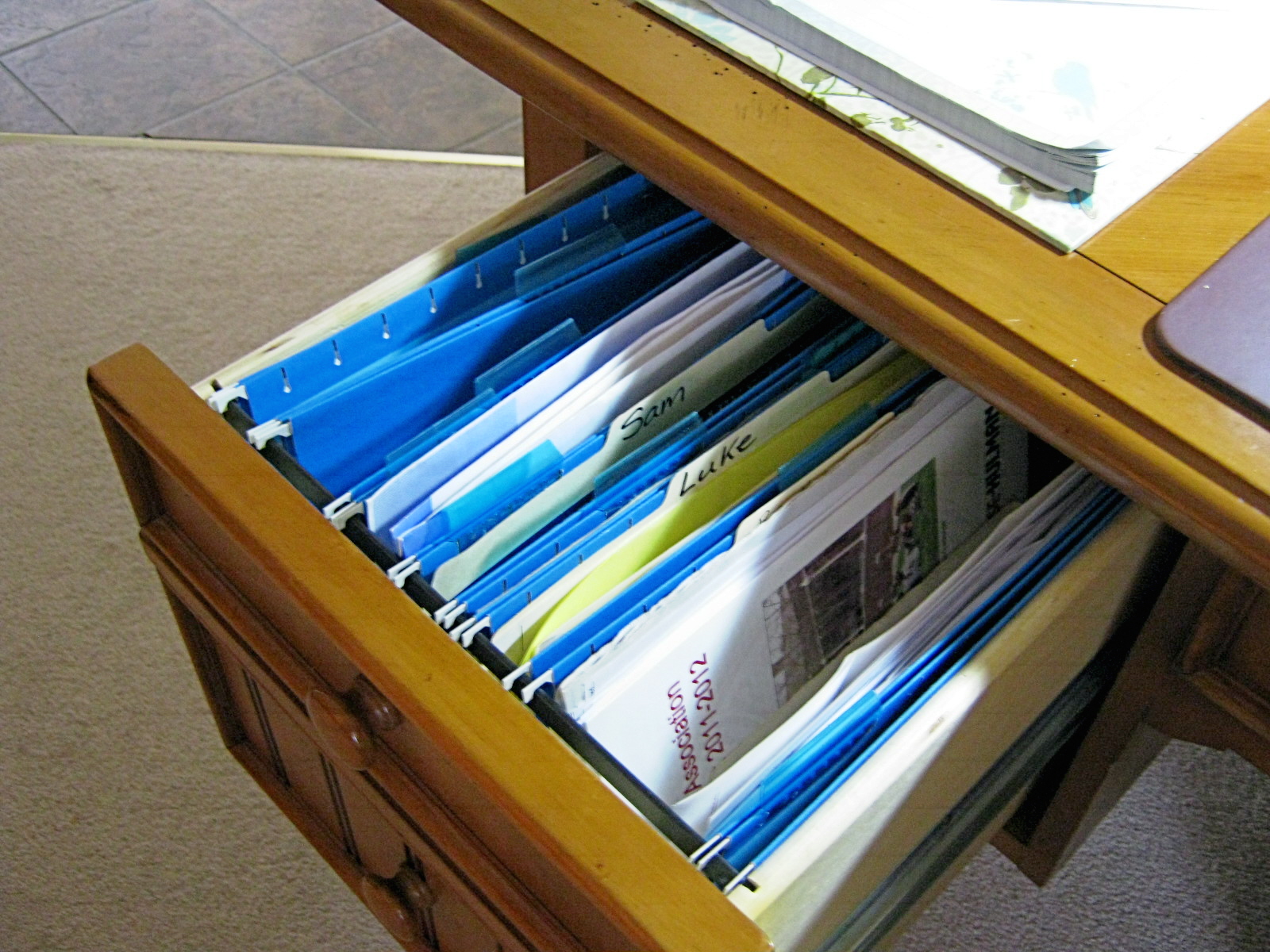 Mary Rose's Cafe: Paper Hoarding