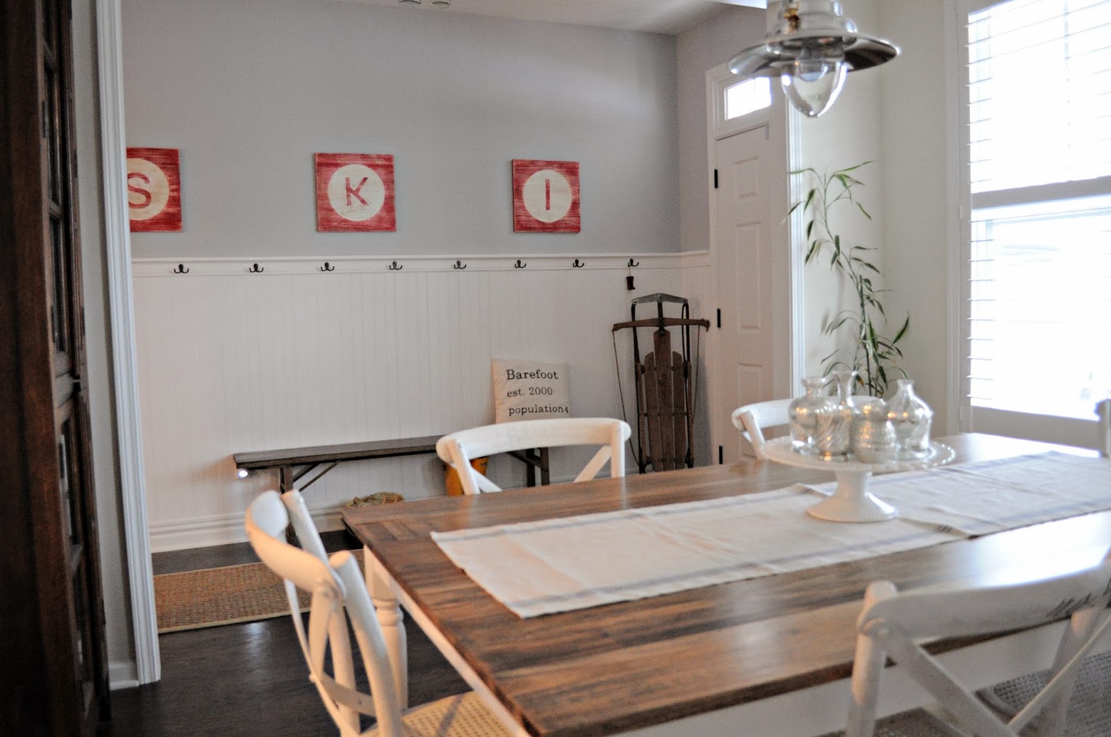 Barefoot Stamp: Dining Room Tour