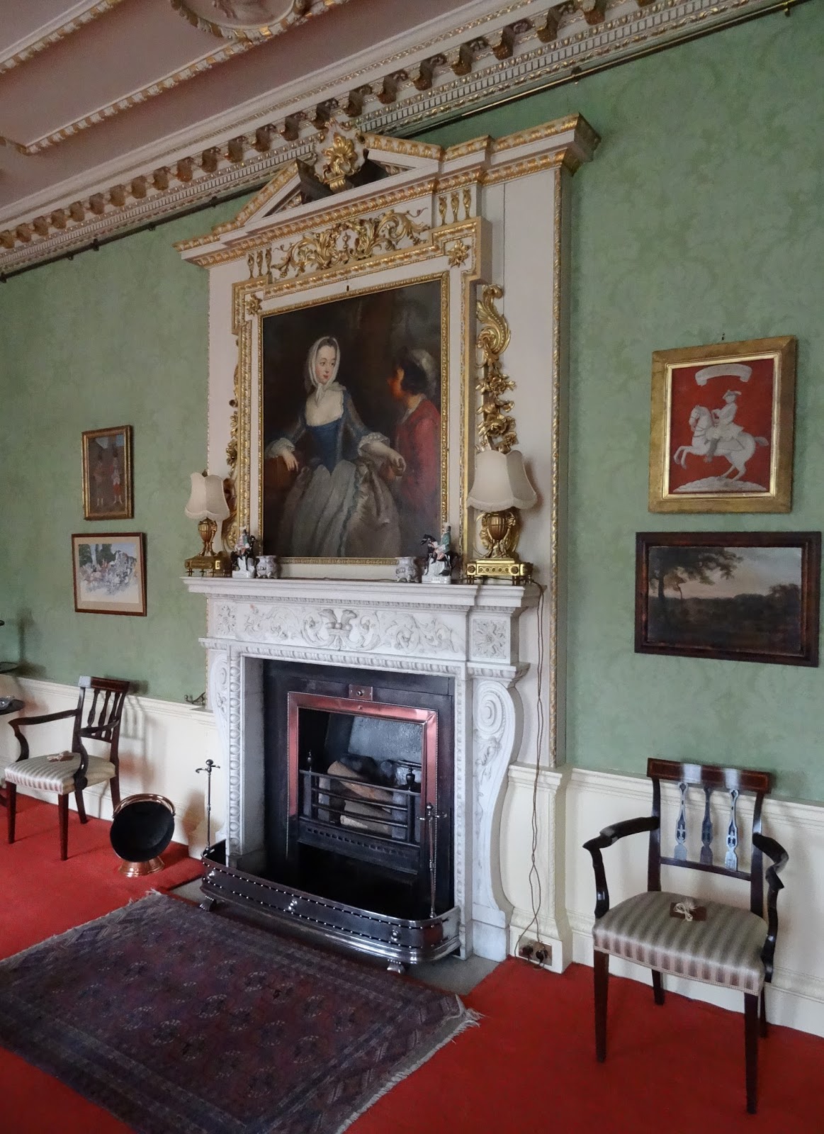 something of the chameleon: Wimpole Hall II The Interior