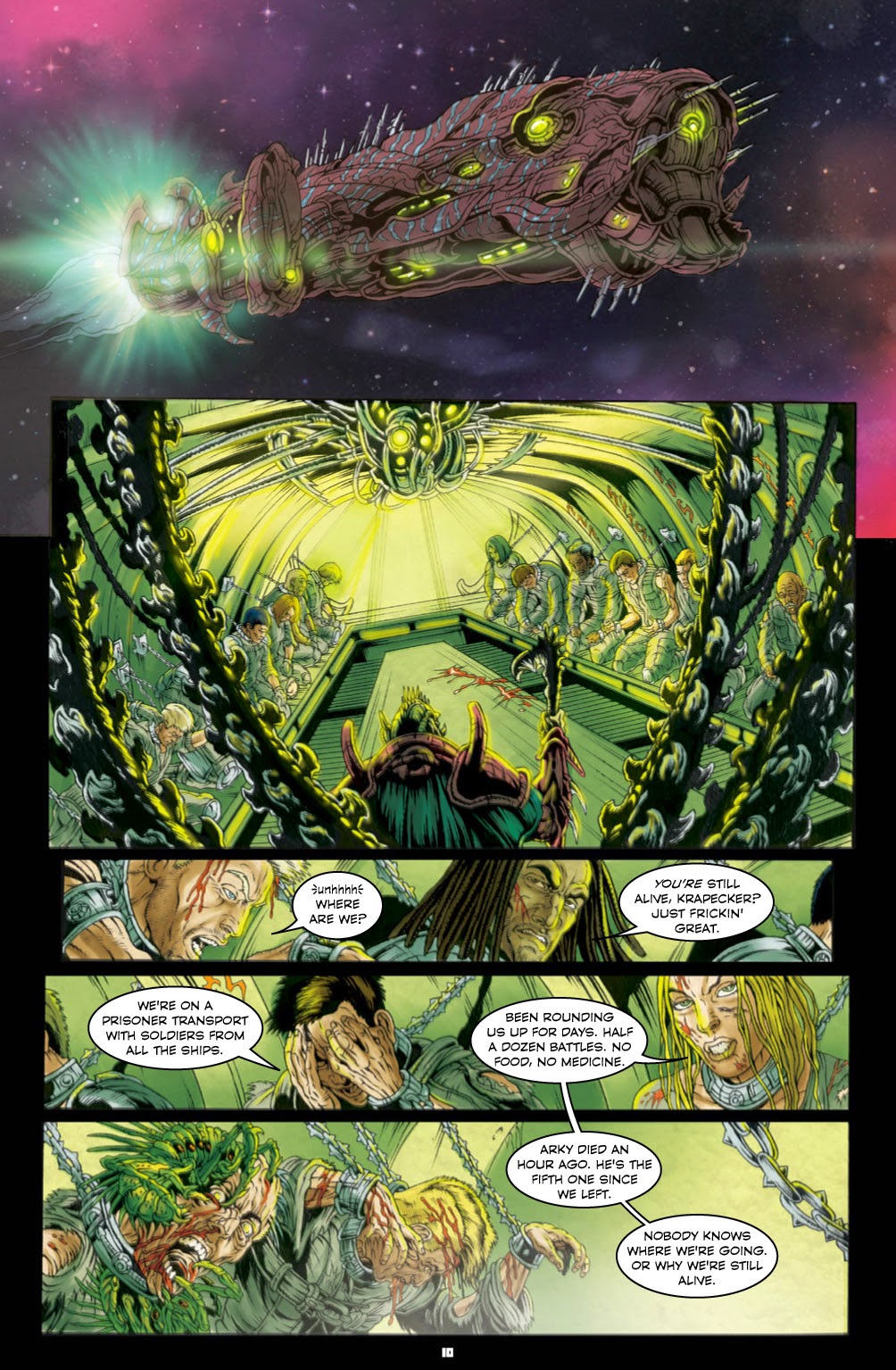 MIKE RATERA ARTBLOG: STALAG-X Blood War #1 Preview