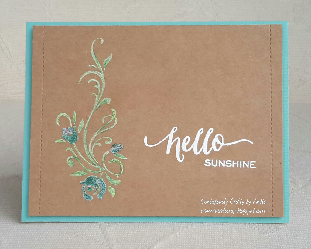 Contagiously Crafty: A Set of Sunshine Cards