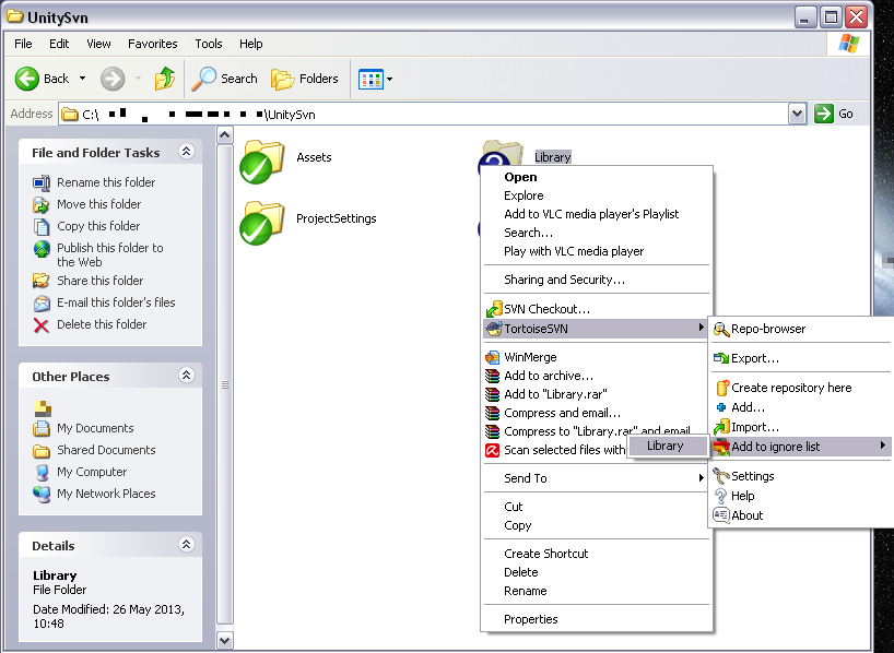 Programmer's Ranch: Unity3D: Setting up Source Control with SVN