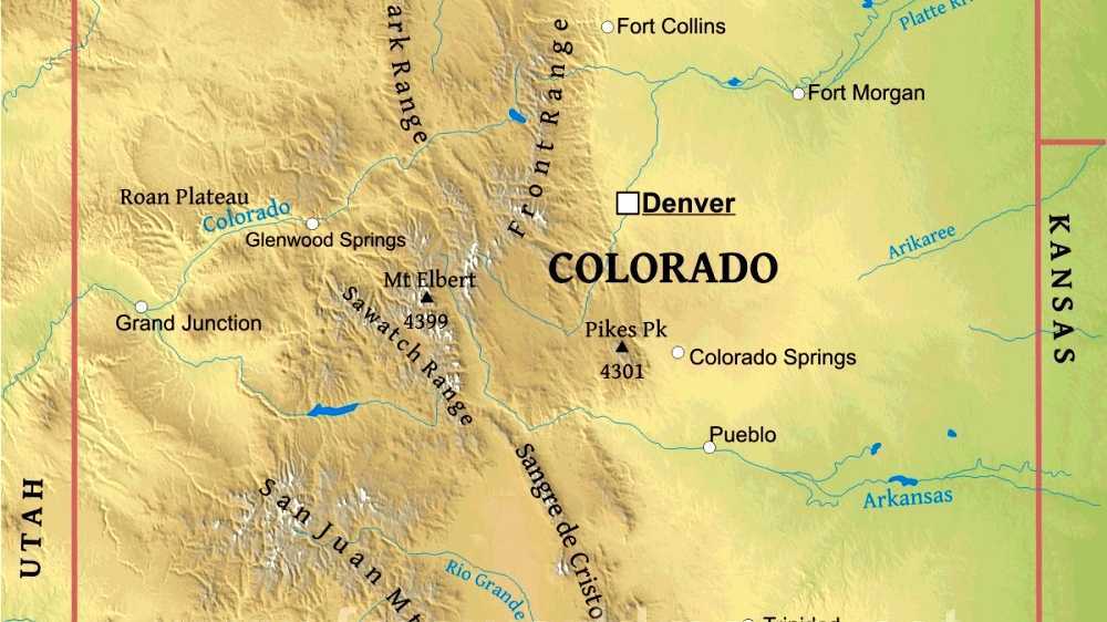 Geography of Colorado Springs, Colorado